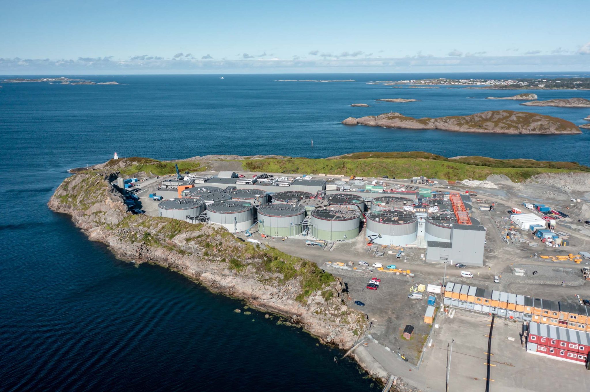 Salmon Evolution har slaktet første laksen: Over all forventing!