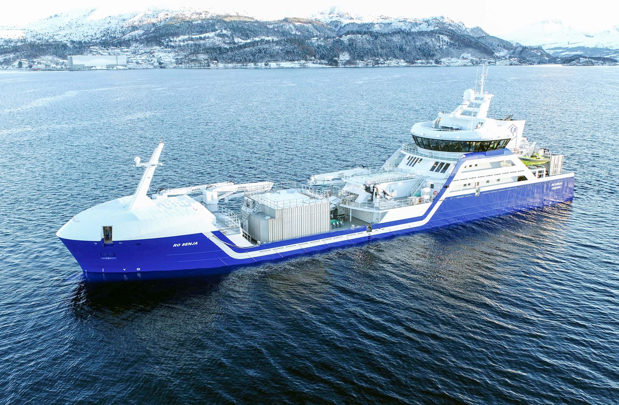 «Ro Senja» i oppdrag for SalMar